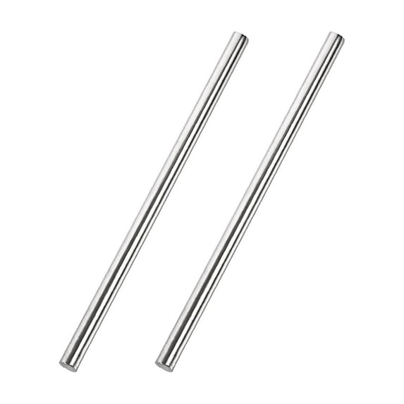 5mm x 100mm 304 Stainless Steel Solid Round Rod for DIY Craft - 2Pcs - Walmart.com