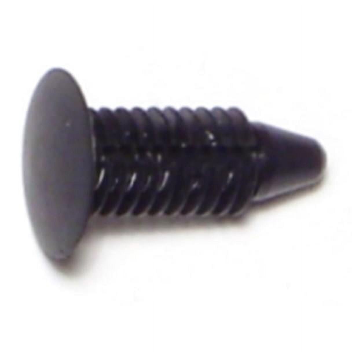 5mm x 10mm x 15mm Black Plastic Hole Shield Clips - Walmart.com