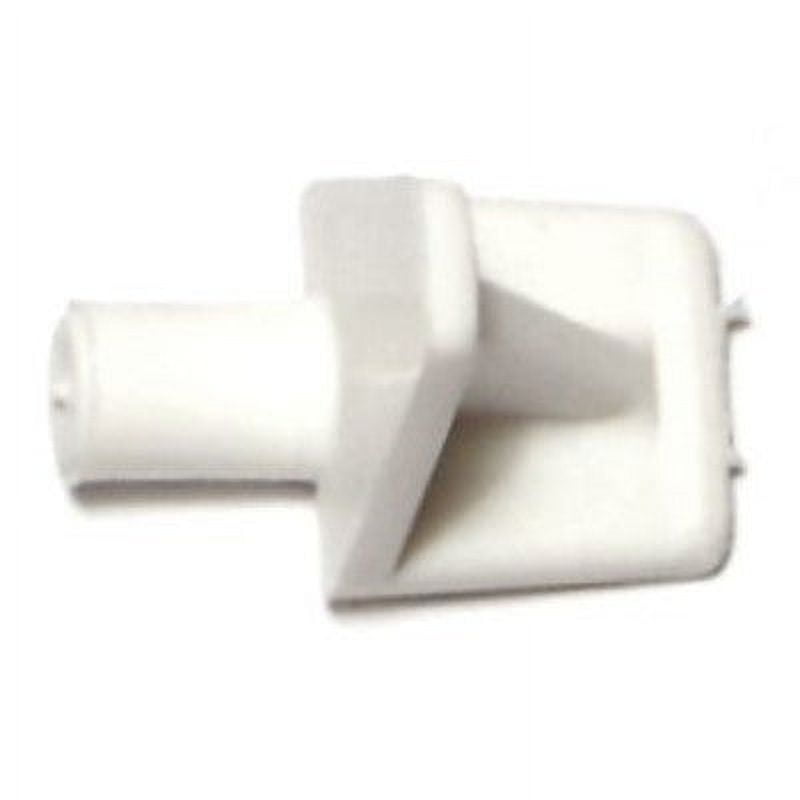 5mm x 13mm x 18mm White Plastic Shelf Supports - Walmart.com