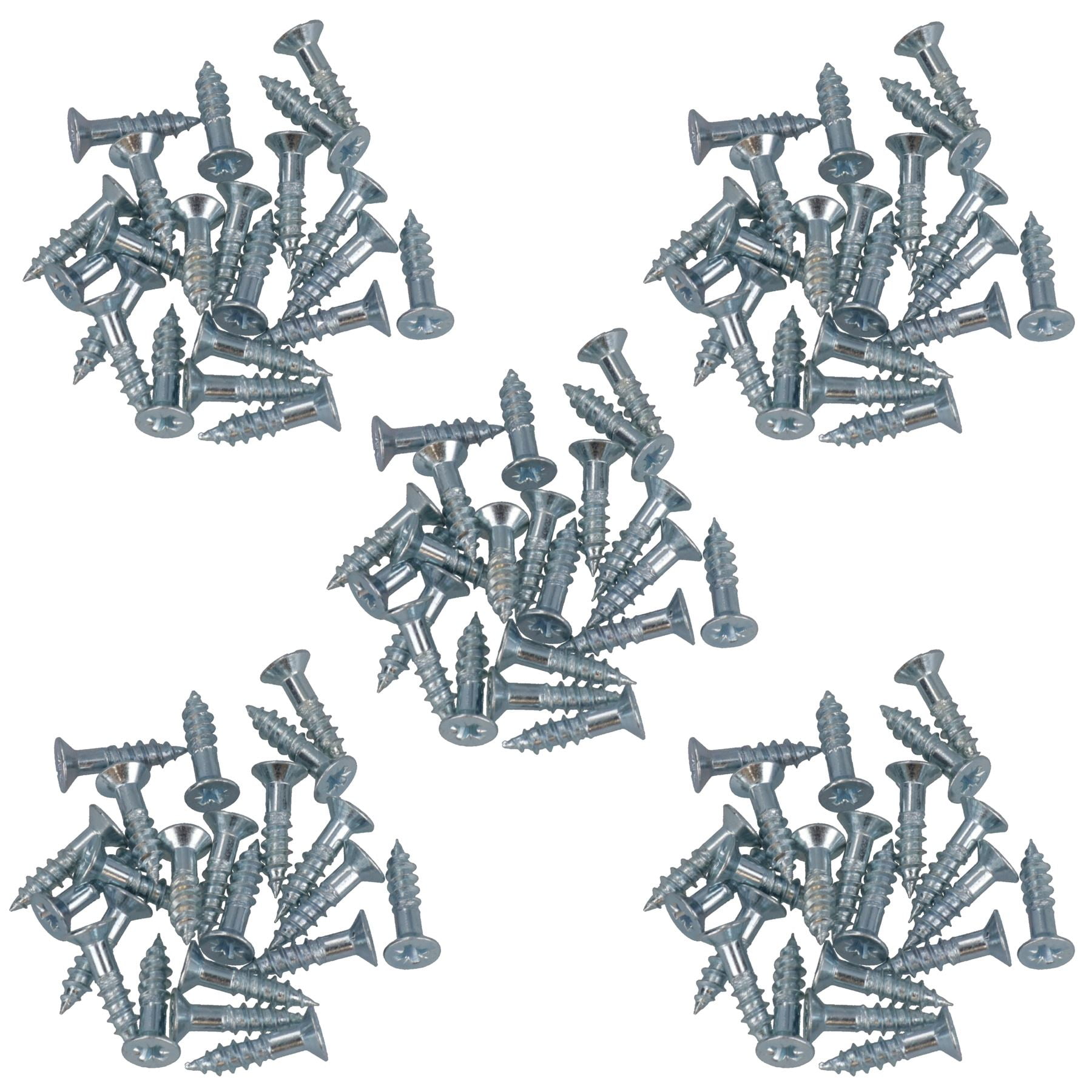 5mm x 20mm PZ2 Drive Countersunk Wood Chipboard Screws Fasteners 110pc ...