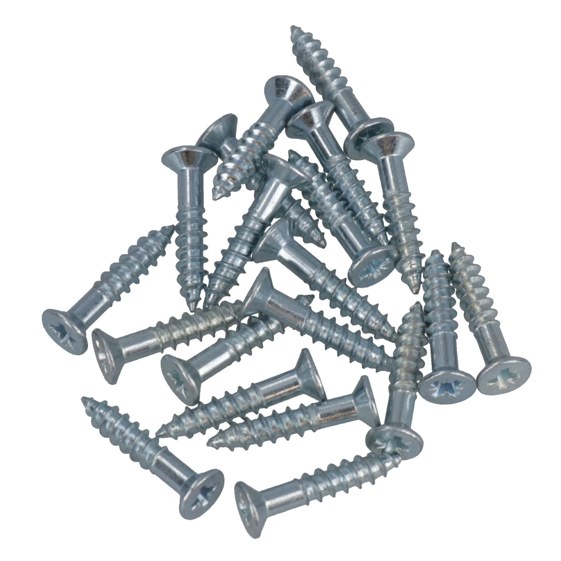 5mm x 25mm PZ2 Drive Countersunk Wood Chipboard Screws Fasteners 100pc ...
