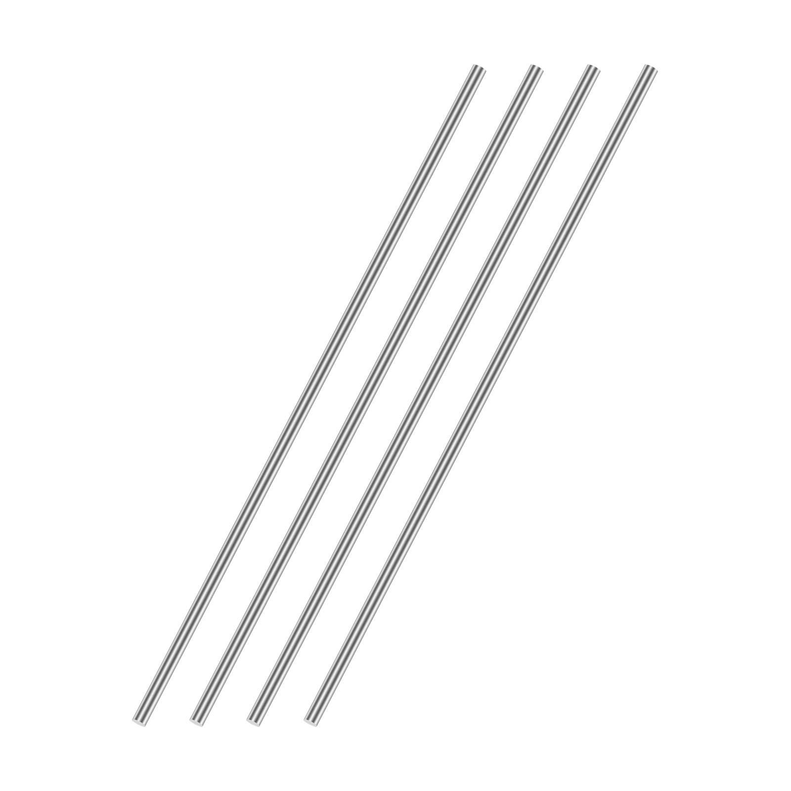 5mm x 300mm 304 Stainless Steel Solid Round Rod for DIY Craft Silver - 4pcs - Walmart.com