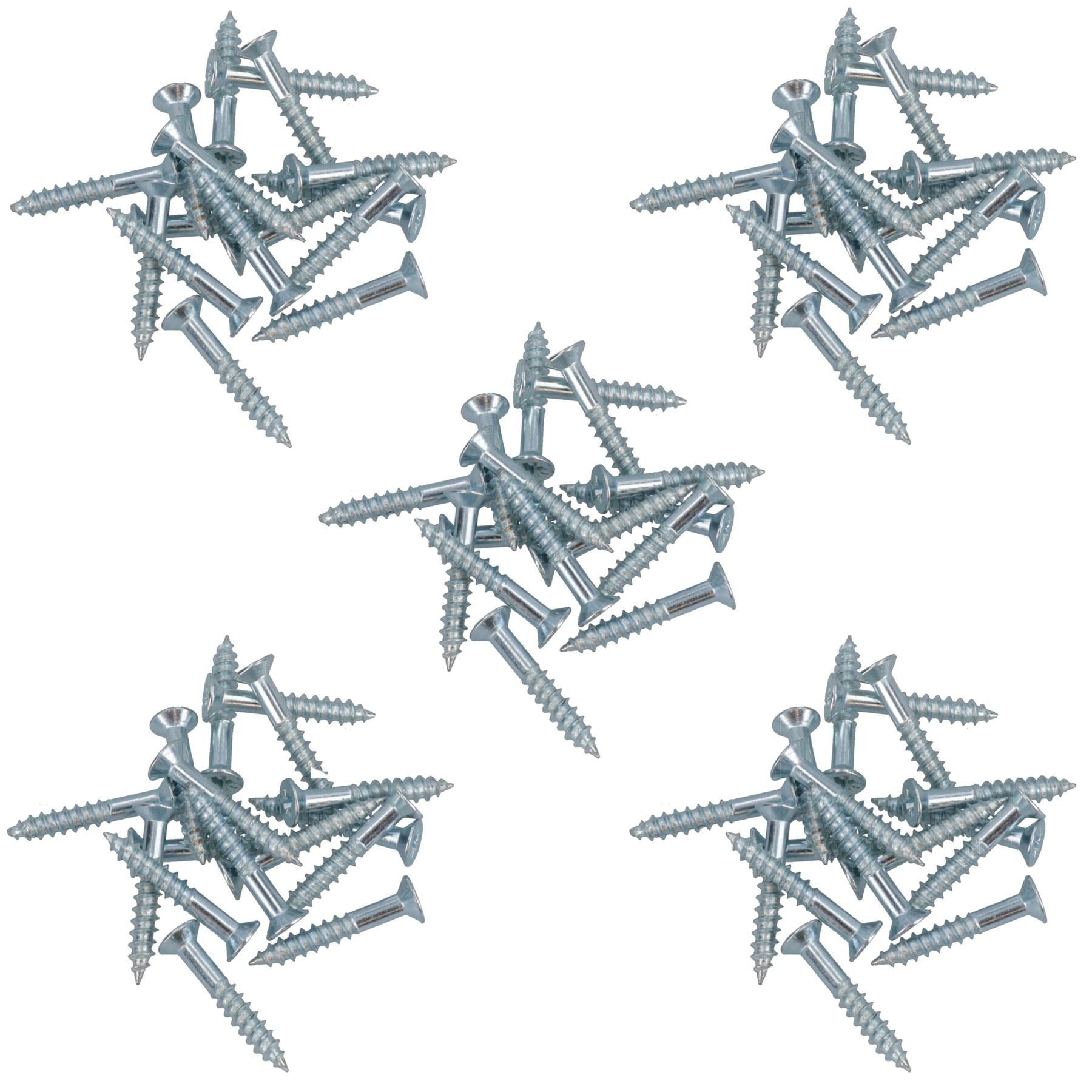 5mm x 30mm PZ2 Drive Countersunk Wood Chipboard Screws Fasteners 80pc ...