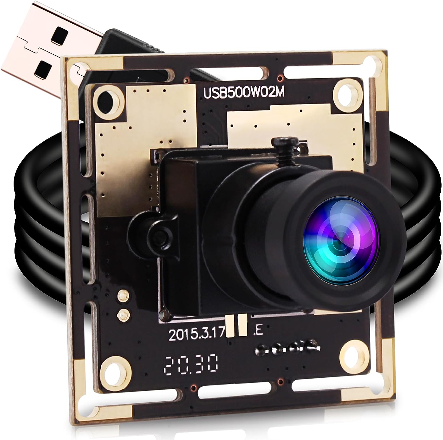 5mp USB Camera for Computer 3.6mm Lens MJPEG 5megapixel Industrial ...