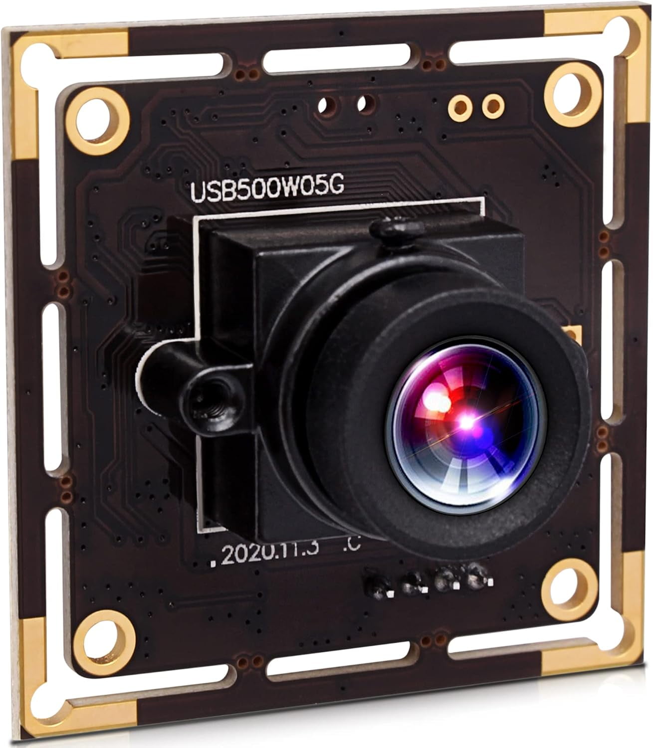 5mp Wide Angle USB Camera Module for Computer and Raspberry Pi Mini UVC ...