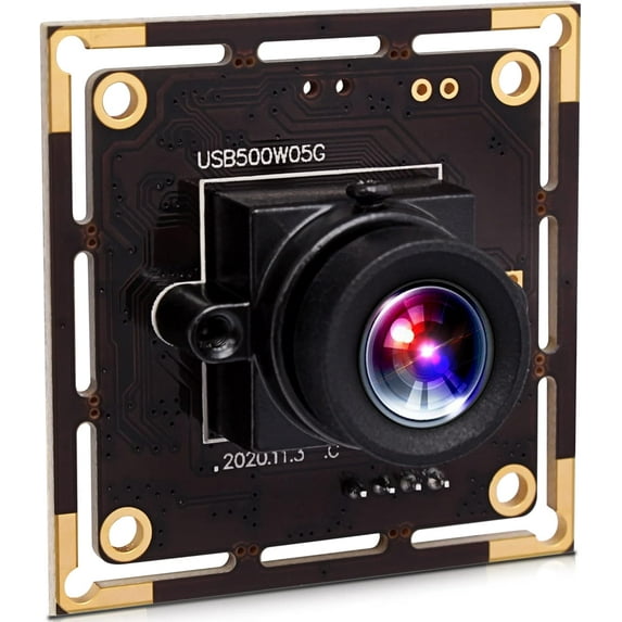 5mp Wide Angle USB Camera Module for Computer and Raspberry Pi Mini UVC ...