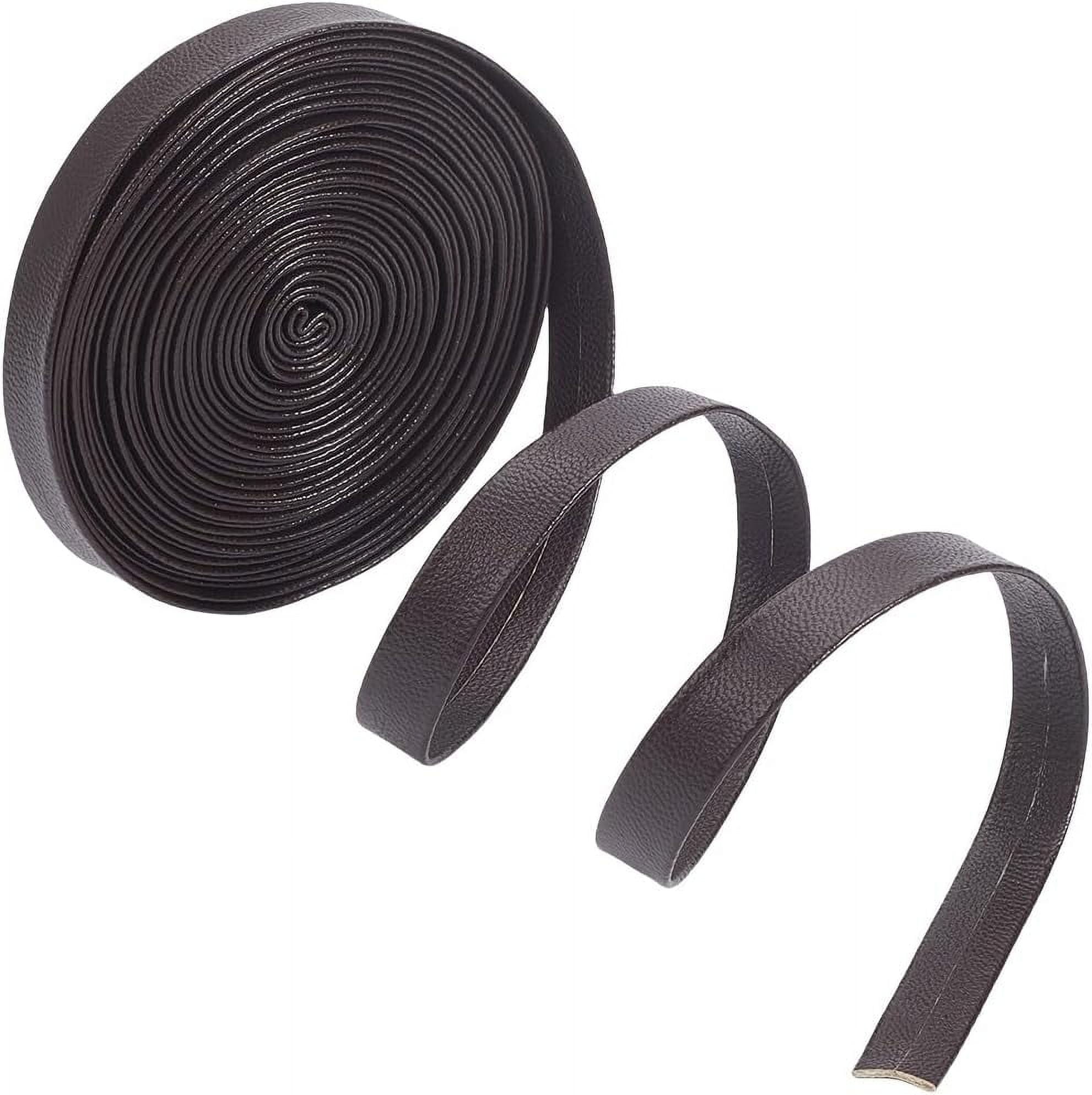 5mx10mmx1mm Flat Leather Cord Lacing String Coconut Brown Lambskin ...