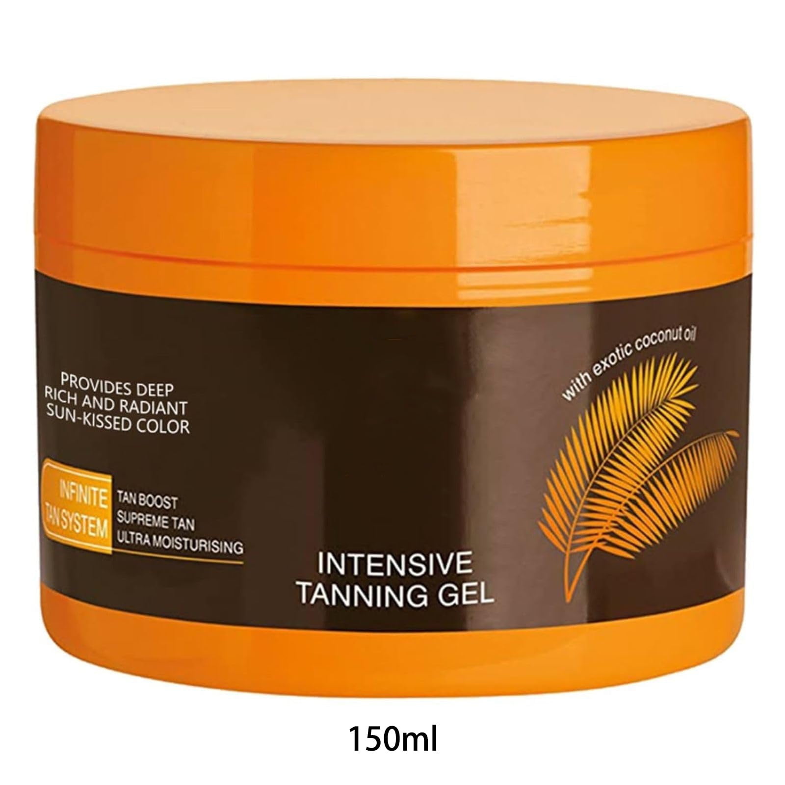 5oz Intensive Tanning Gel | Carrot & Coconut - Powered Tan Accelerator ...