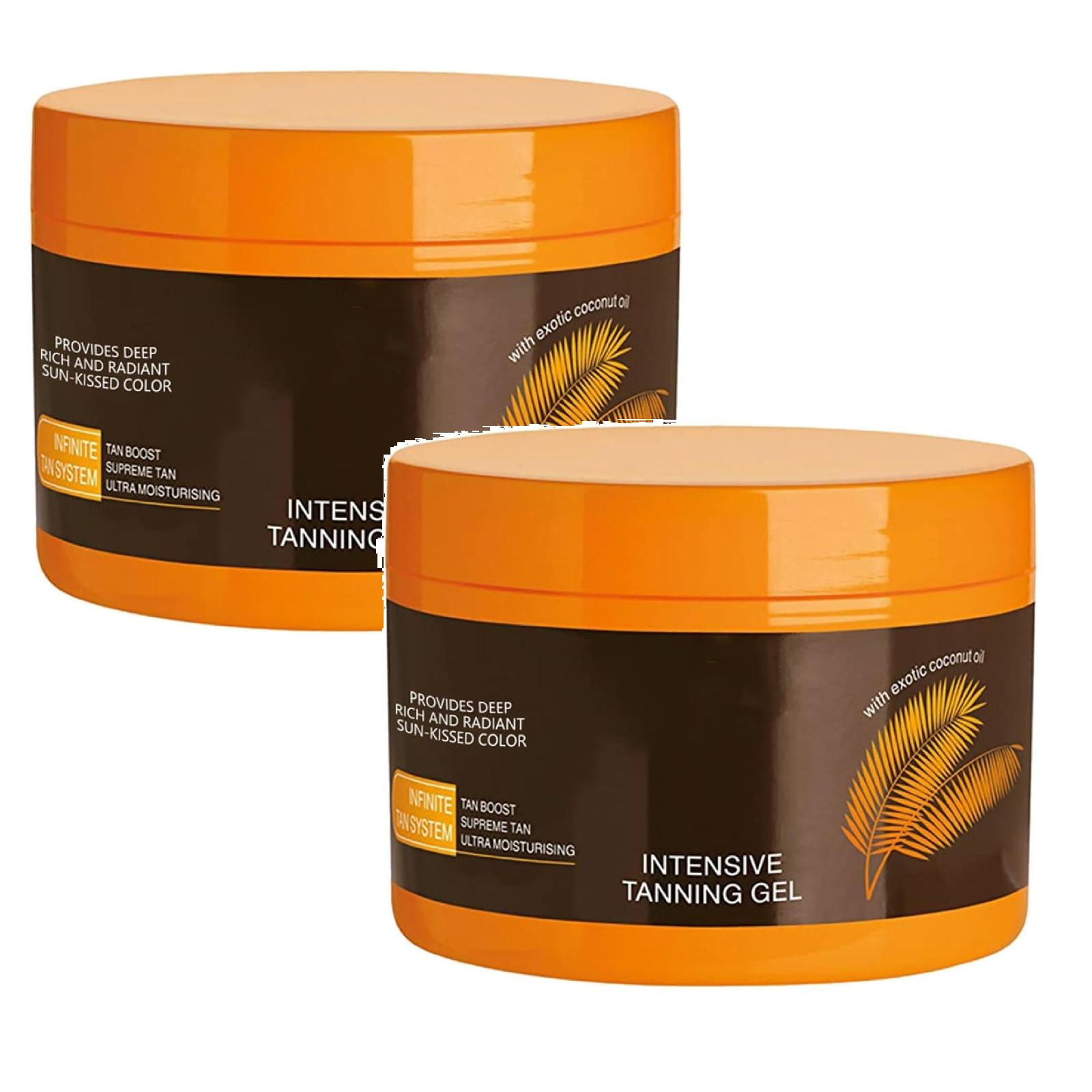 5oz Intensive Tanning Gel | Carrot & Coconut - Powered Tan Accelerator ...