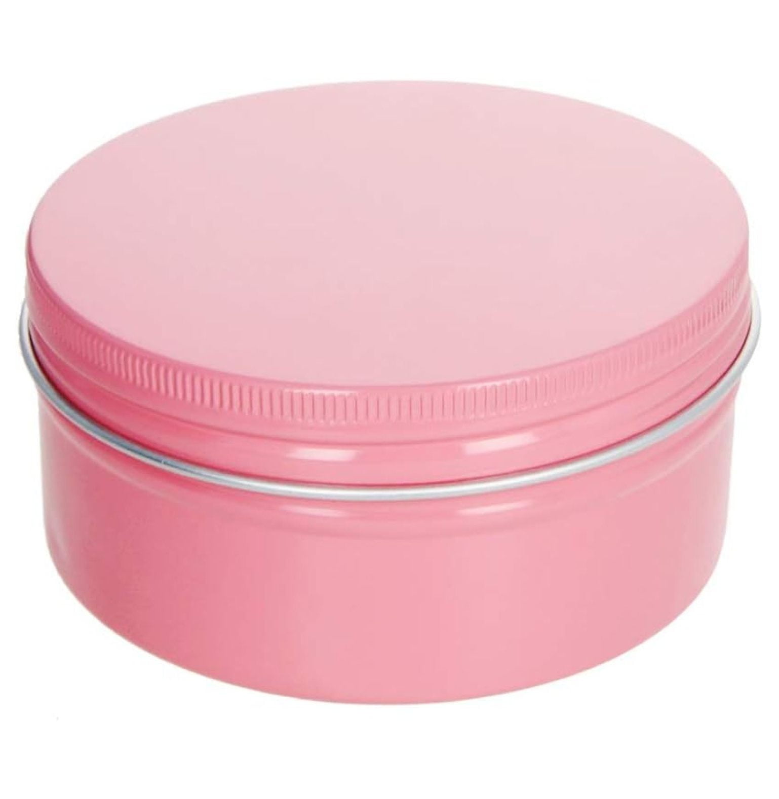 5oz Metal Round Tins Aluminum Tin Cans Jar Refillable Containers 150ml ...