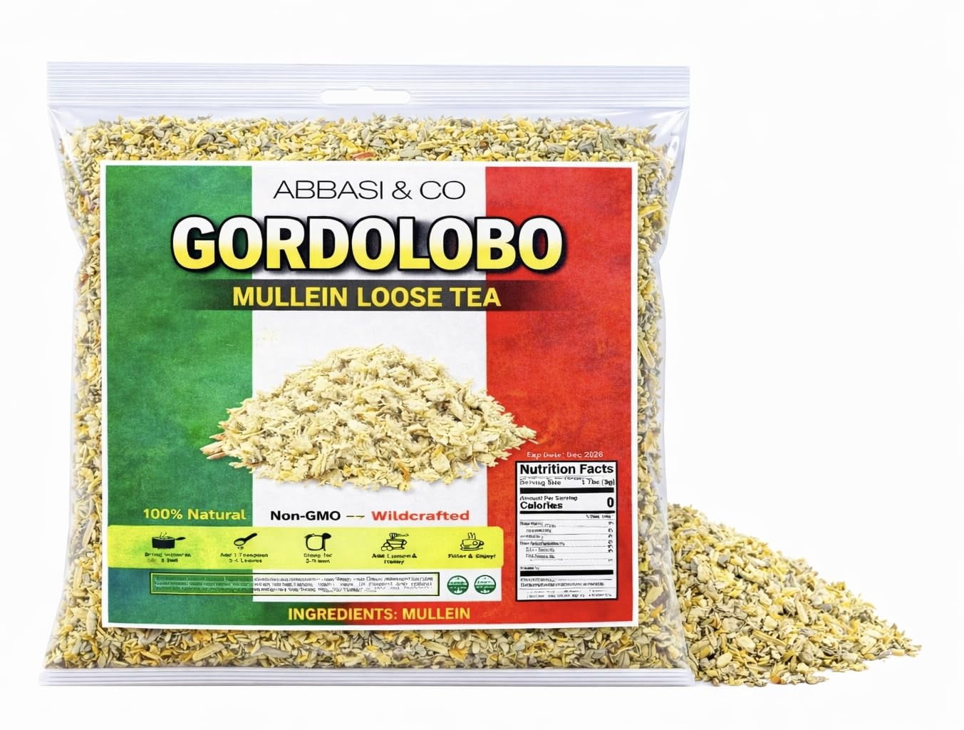 5oz Mexican Mullein Flowers & Petals Tea Verbascum Thapsus - Gordolobo ...