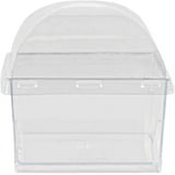 5oz Square Mini Clear Plastic Dessert Containers with Dome Lid - Square ...