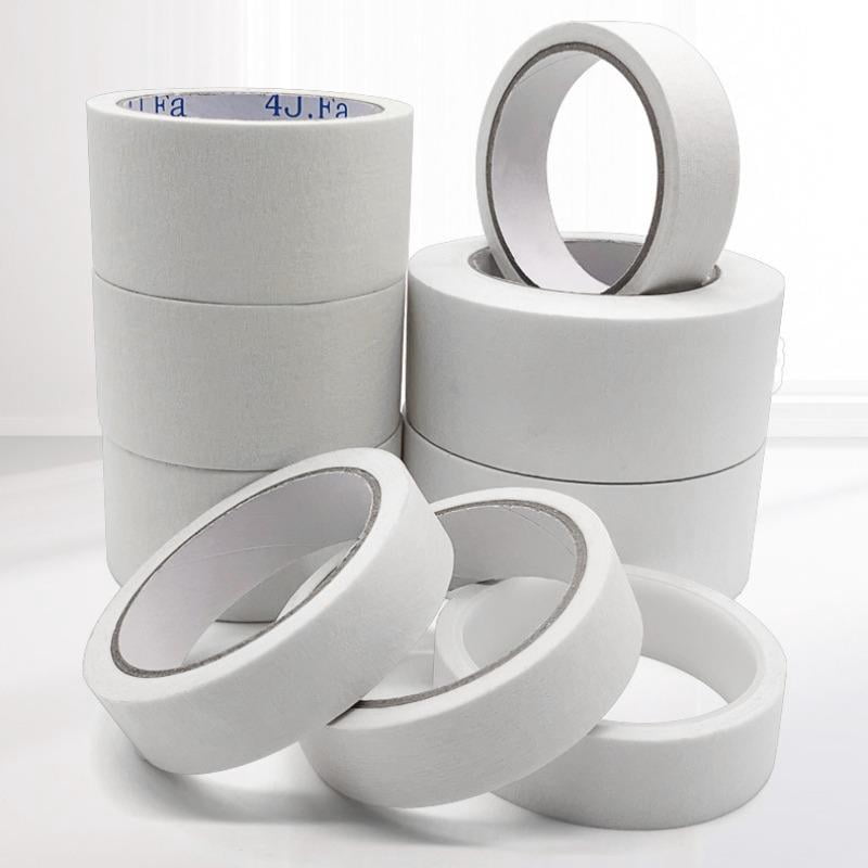 5pack 30m/roll Masking Tape 30mm Single Side Tape Adhesive Crepe Paper ...