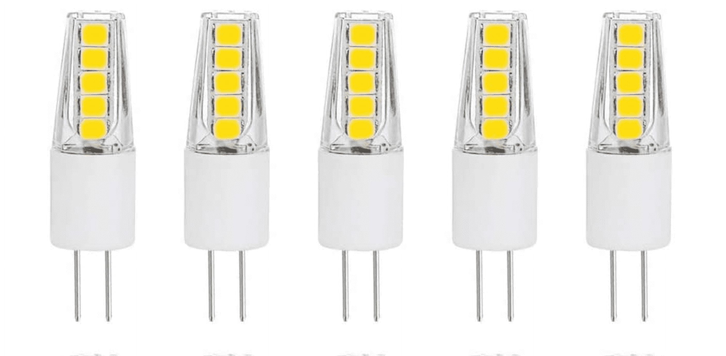 5pack G4 2W LED Light Bulbs 6000K Lighting Non-Dimmable Landscape LED ...