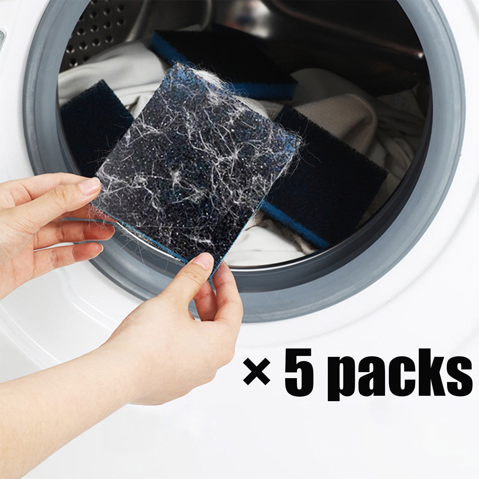5pack Pet Hair Remover For Laundry Lint Catcher Laundry Hair Catcher ...