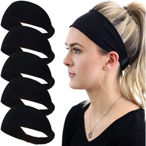 XBwhoz Yoga Headbands for Women Men Girls 25PCS Soft Elastic Stretch ...