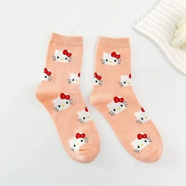 Hello Kitty, Women's No-Show Socks, 3-Pack, Size 4-10 - Walmart.com