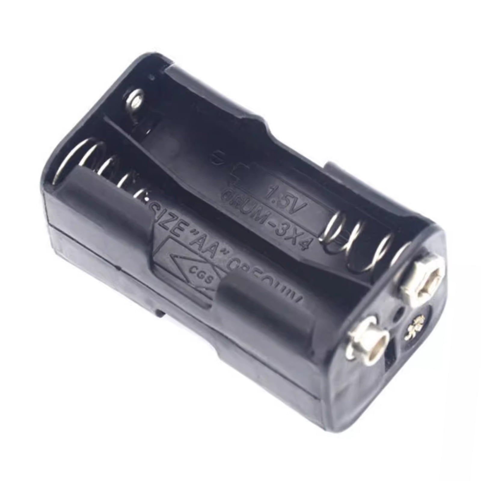 5pc 4xAA Holder with Connector Practical AA Holder Plastic Storage Box ...