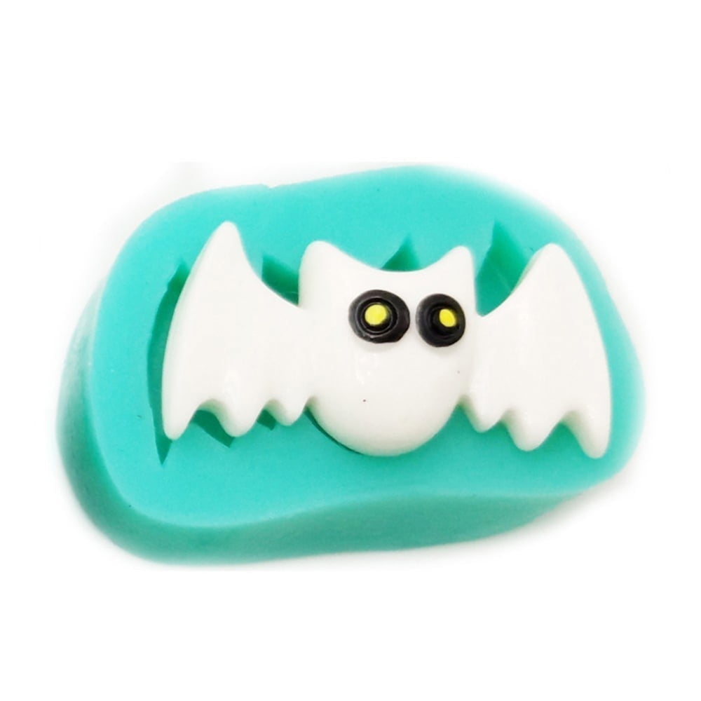 5pc DIY Bat Food Grade Silicone Molds Fondant Molds for Chocolate Candy ...