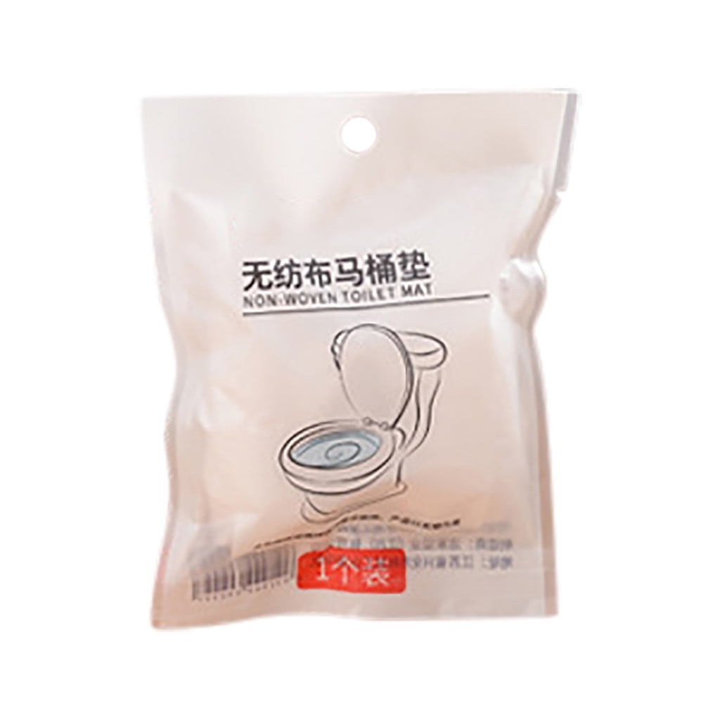 5pc Disposable Toilet Seat Cover of Wood Pulp and PE Film for Hygienic ...