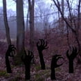 5pc Halloween Halloween Hand The Ground Wrought Iron Garden Ground ...