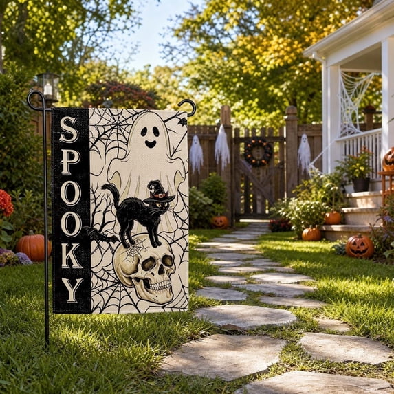 5pc Halloween decor Halloween Garden Pumpkin Witch Spooky Yard Fall ...