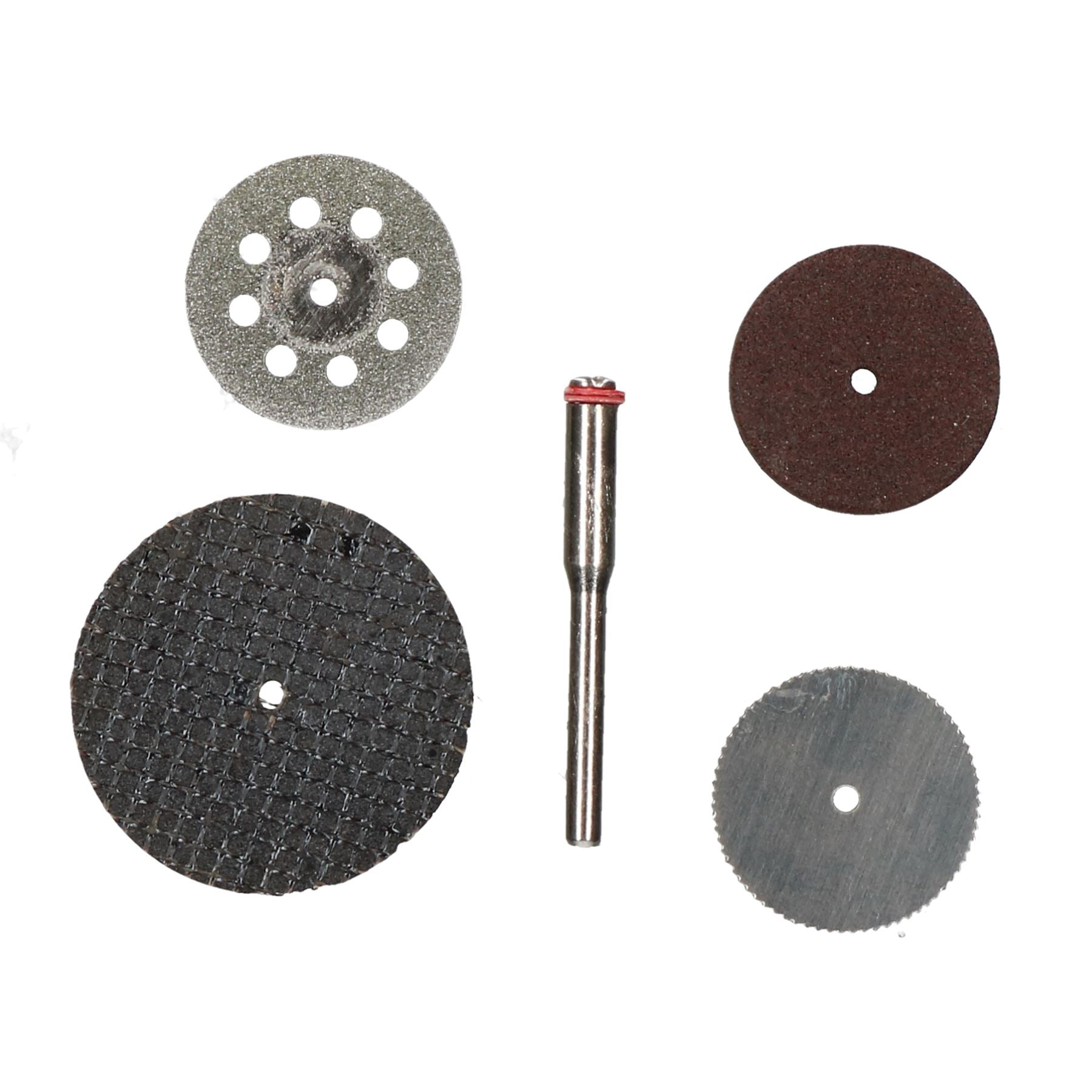 5pc Rotary Cutting & Grinding Disc Tool Set Cutting Deburring Suitable ...
