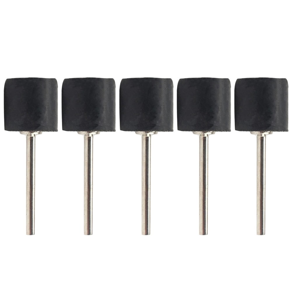 5pc Rubber Mandrel 1/8 Inch Grinder Drum Sanding Sandpaper Circleset ...