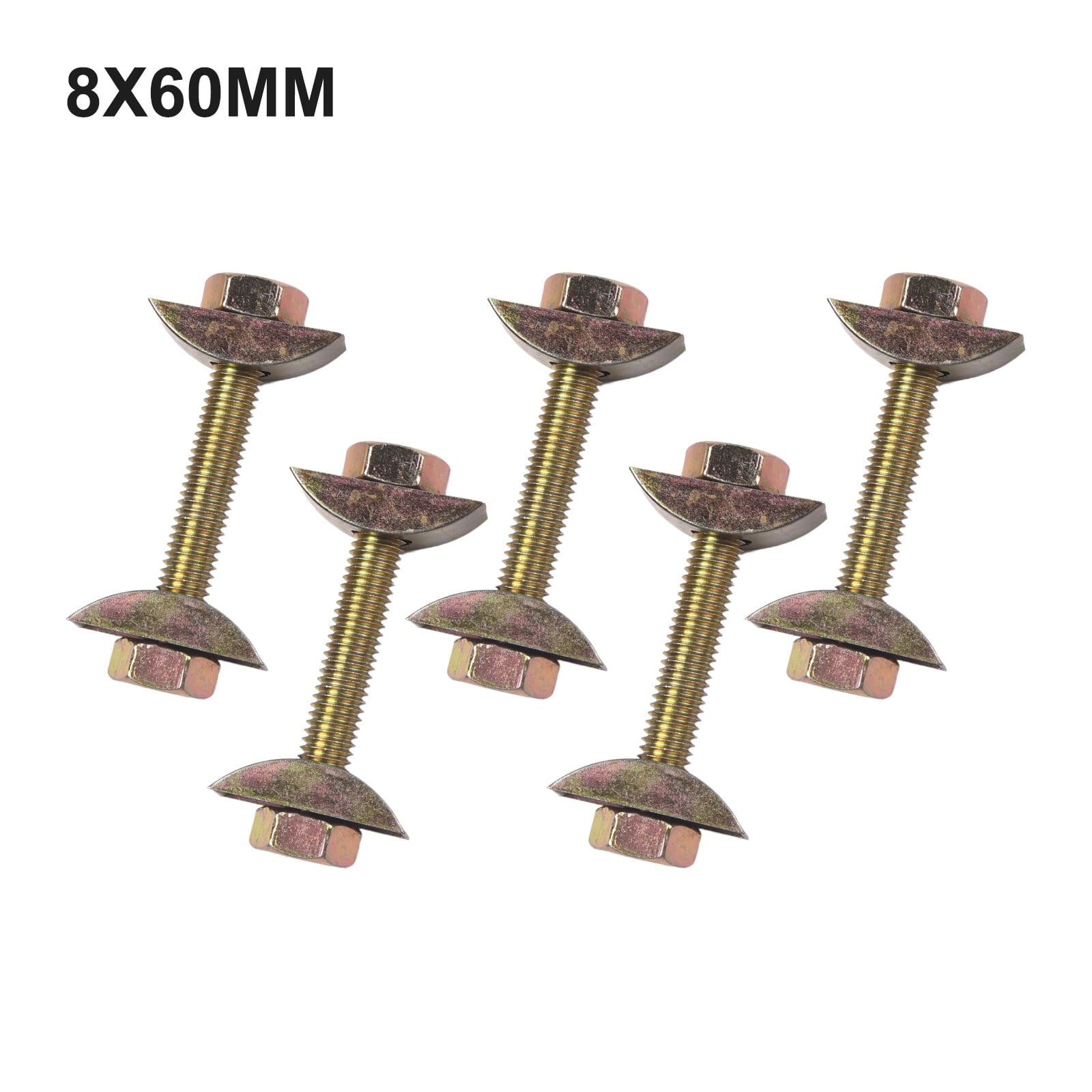 5pc Slimline Toggle Bolt for Compact Laminate Worktop Connecting Bolts ...