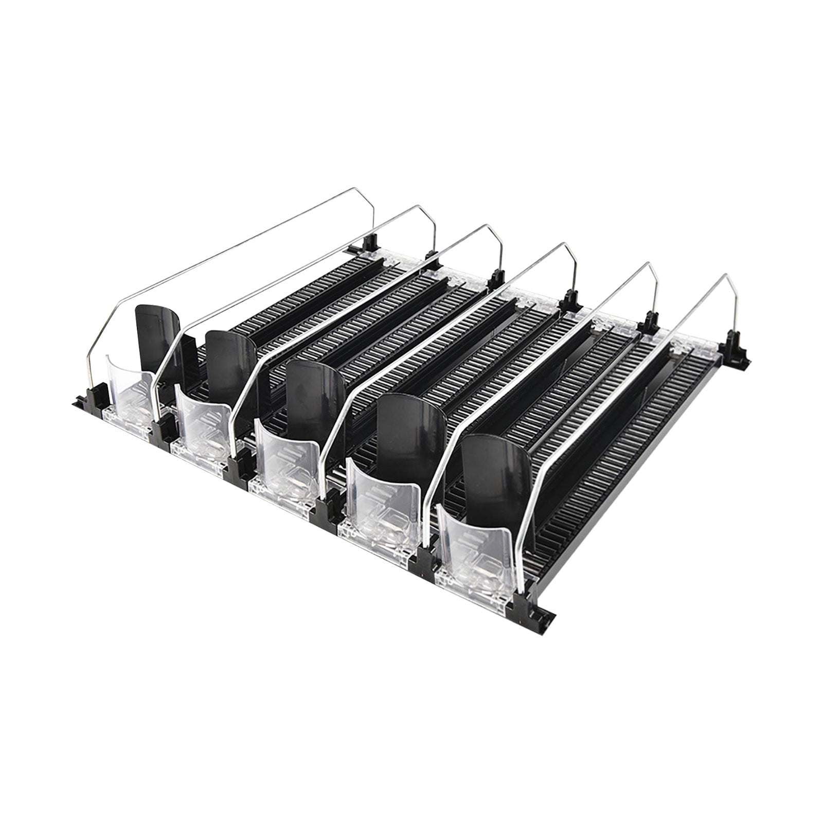 5pc Supermarket Freezer Beverage Pusher Refrigerator Beverage Shelf ...