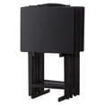5pc TV Tray Set Wood - Plastic Dev Group - Walmart.com
