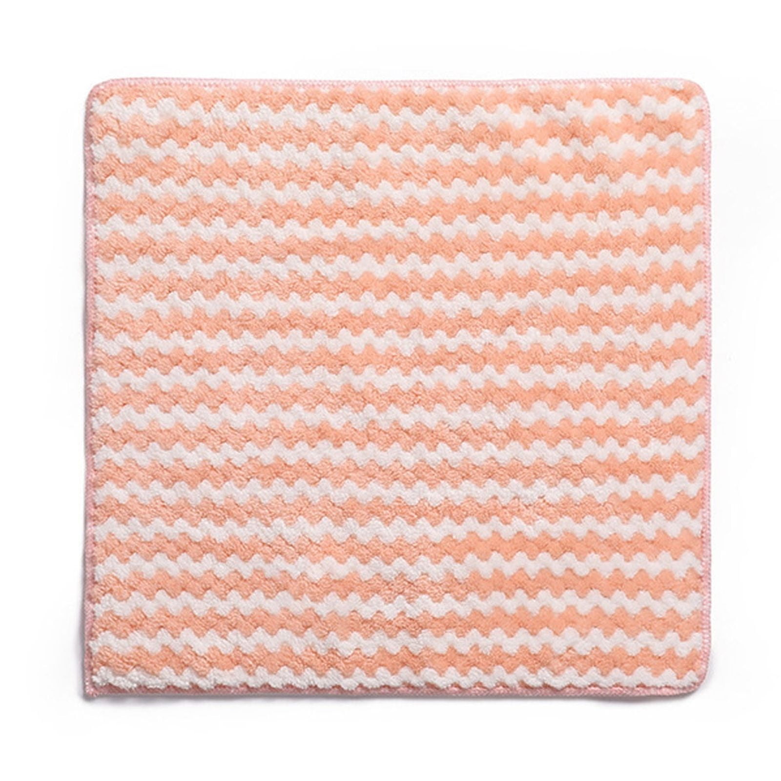 5pc Thickened Dishwashing Cloth Dishcloth Household Cleaning Kitchen ...