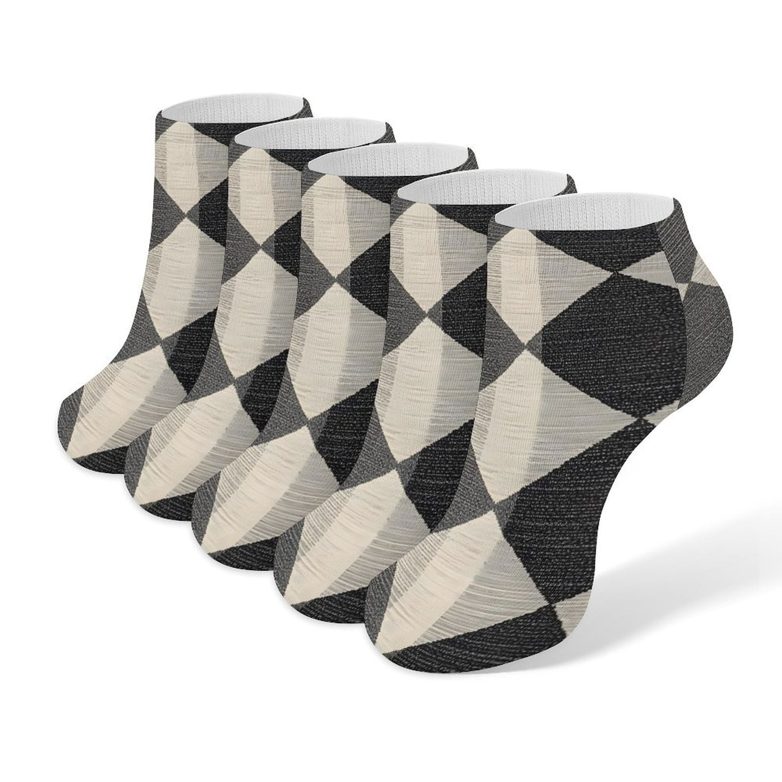 5pce Socks 3.7×7.9in Socks Mouth Is Not Tight Legs Not Easy To Slide ...