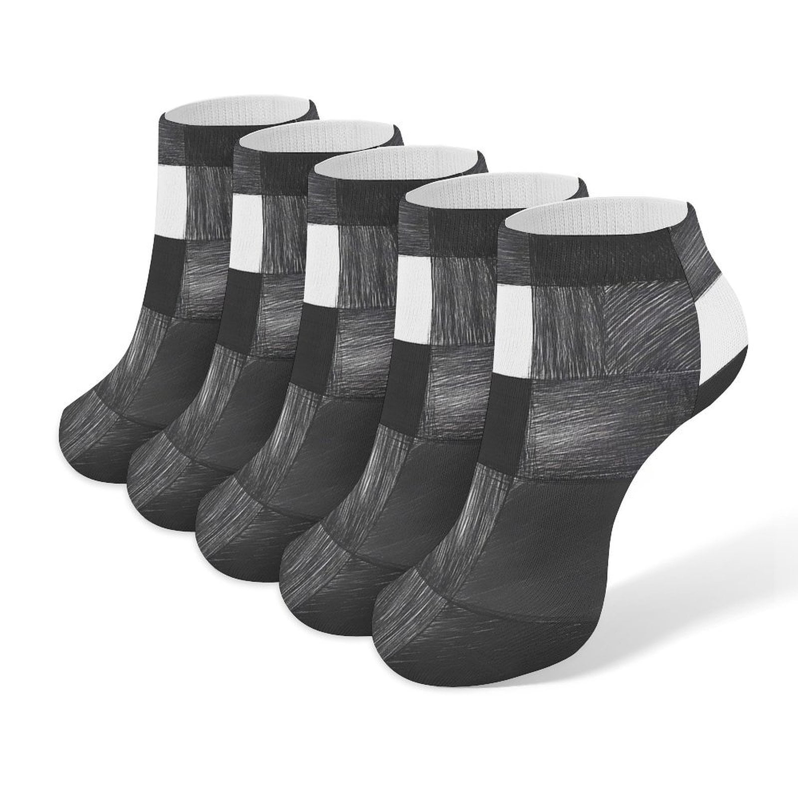 5pce Socks 3.7×7.9in Socks Mouth Is Not Tight Legs Not Easy To Slide ...