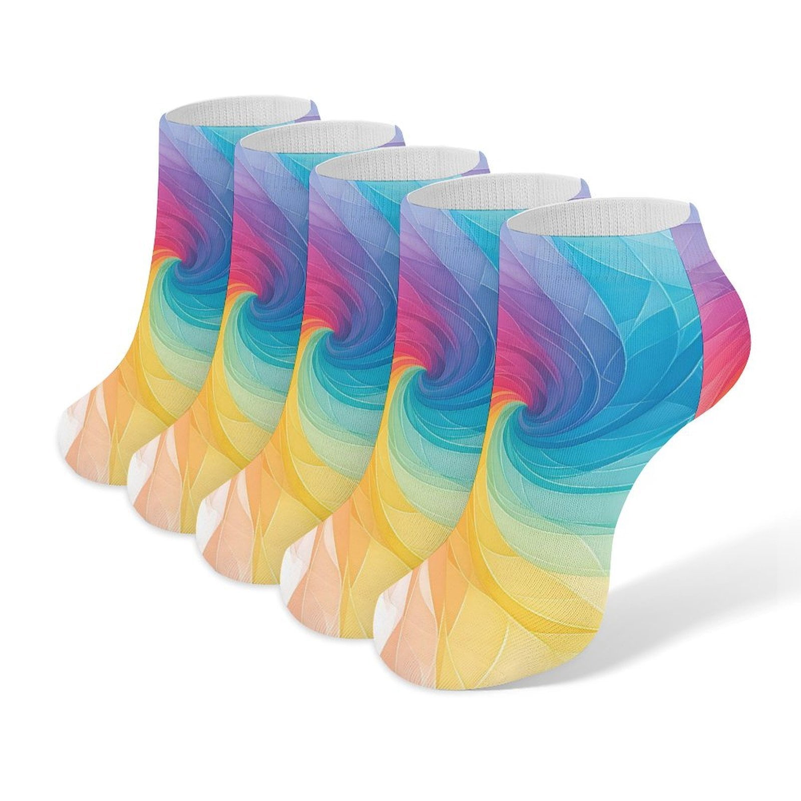 5pce Socks 3.7×7.9in Socks Mouth Is Not Tight Legs Not Easy To Slide ...