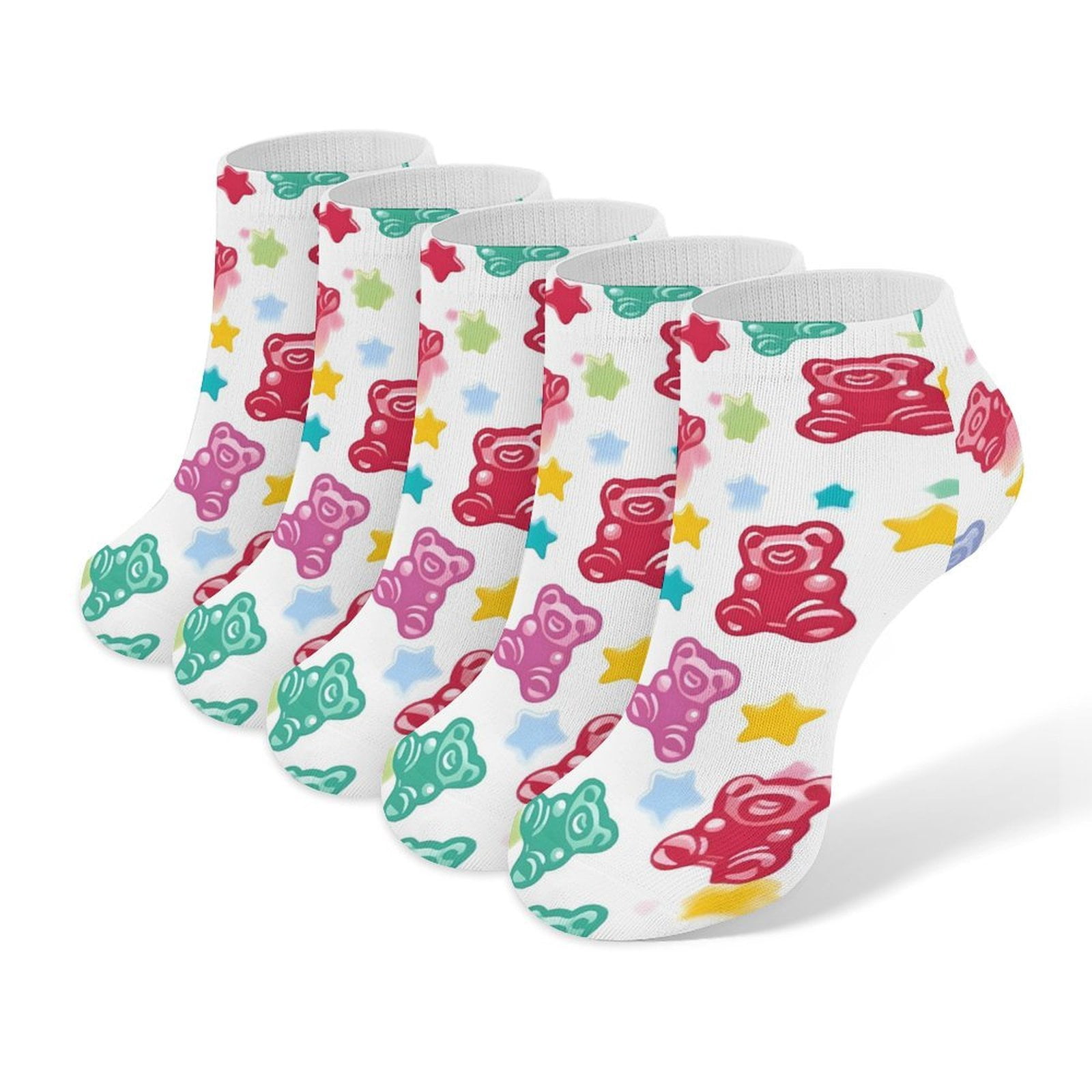 5pce Socks 3.7×7.9in Socks Mouth Is Not Tight Legs Not Easy To Slide ...