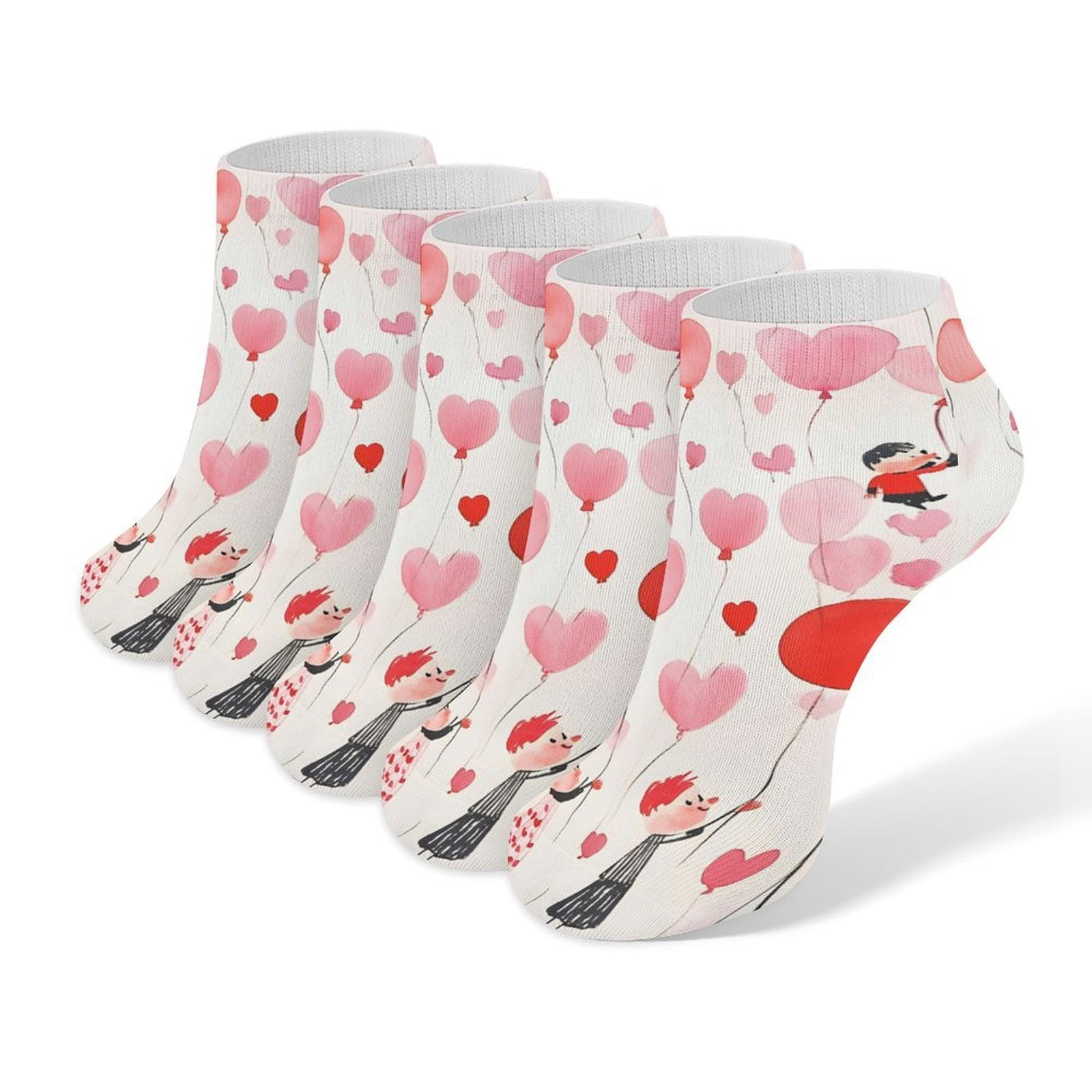 5pce Socks 3.7×7.9in Socks Mouth Is Not Tight Legs Not Easy To Slide ...