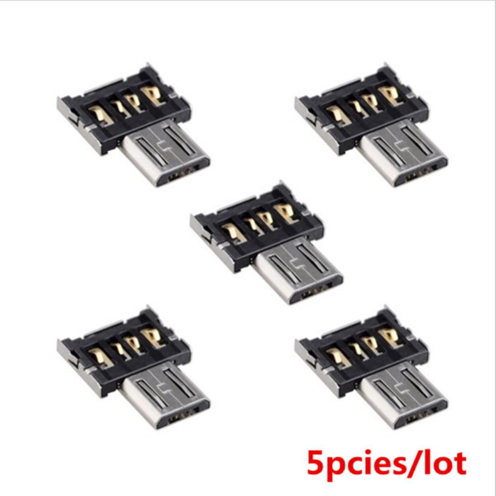 5pcies/lot Ultra Mini DM Micro USB 5pin OTG Adapter Adaptor Connector ...