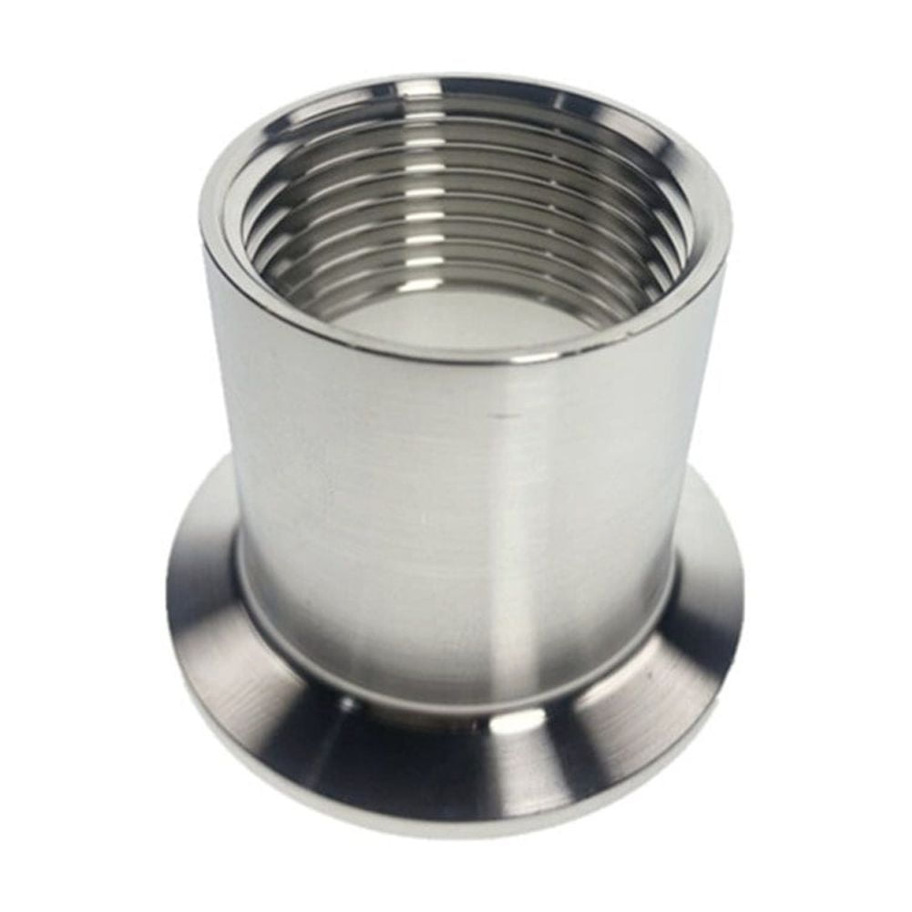 5pcs 1/2" - 2" (DN15-DN50) Adapters For Heater Sanitary Stainless Steel ...