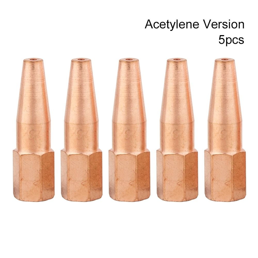 5pcs 1# 2# 3# 4# 5# Welding Accessory Pure Copper Oxygen Welding H01-2 ...