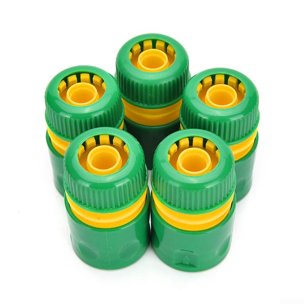 5pcs 1/2inch Garden Tap Water Hose Pipe Connector Quick Connect Adapter ...