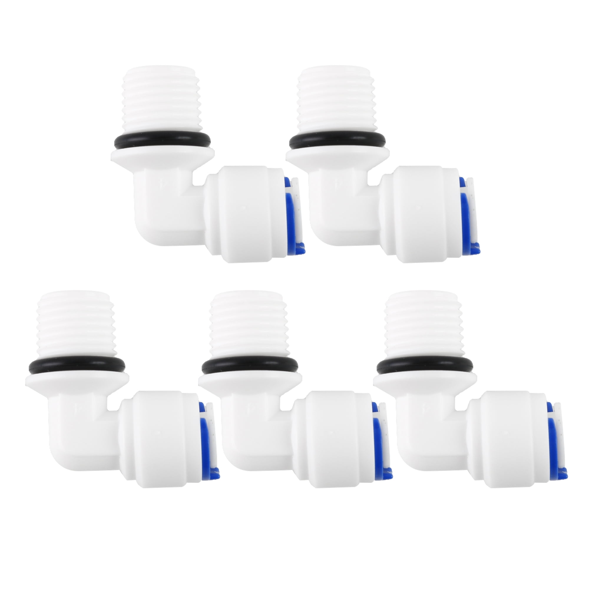 5pcs 1/4 Inch BSP Male to 1/4 Inch Tube OD Straight Water Purifier Tube ...