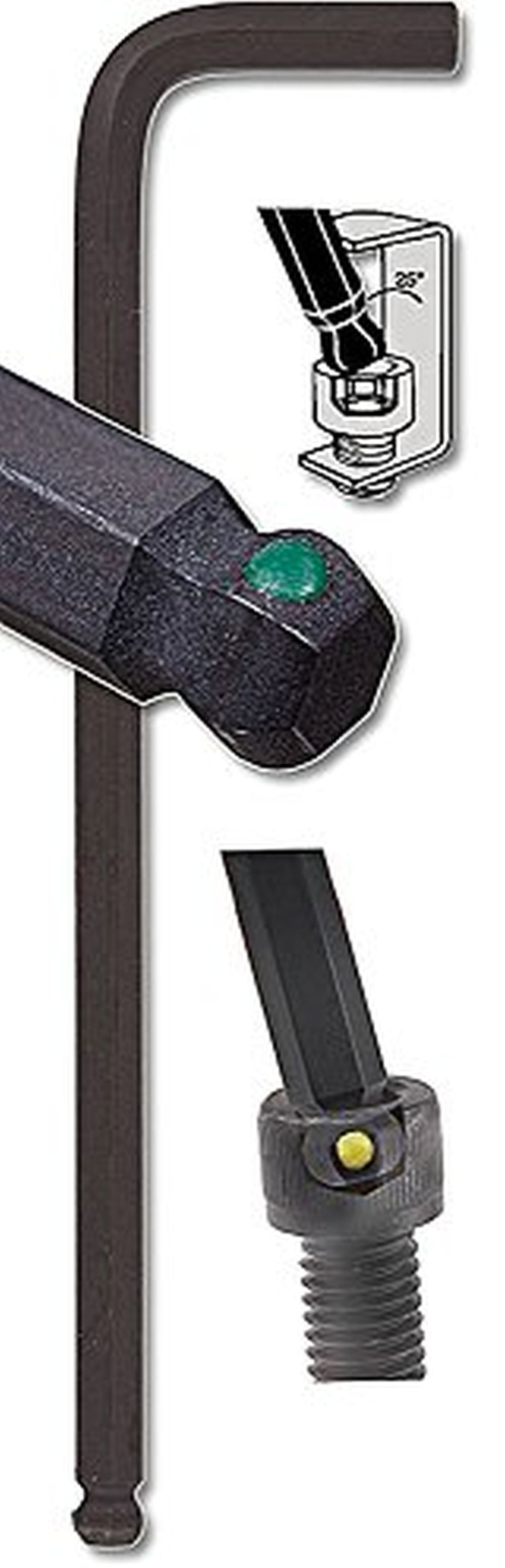 5pcs 1.50mm Hex (Allen) Prohold® Tip Ball End L-Wrench, Protanium® High ...