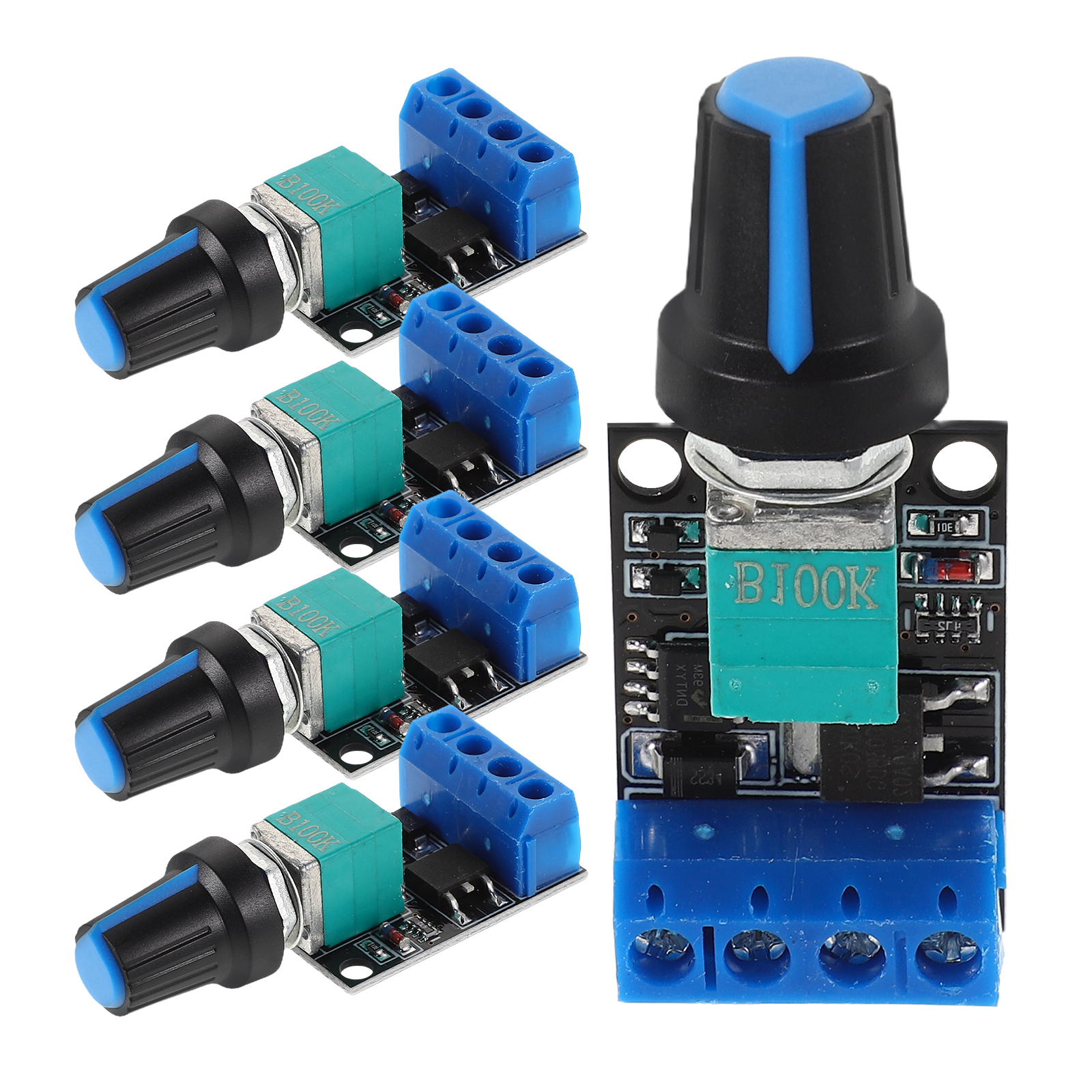 5pcs 10A DC Motor Speed Controller LED Controller DC Motor Speed ...