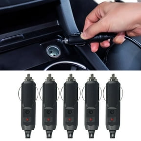 Ever Start Auto Auxiliary Dual 12 Volt Power Outlet Black for Vehicles ...