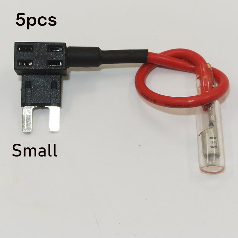 5pcs 12V MINI SMALL MEDIUM Size Car Fuse Holder Add-a-circuit TAP ...