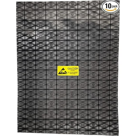 5pcs 12x16 inch ESD Anti-Static Bags for Motherboard, Video Card, LCD ...