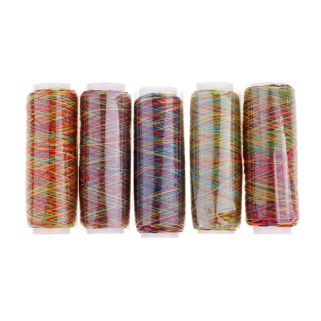 5pcs 150D Colorful Sewing Thread All Purpose Threads For Hand Machine ...