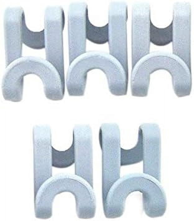 5pcs 180° Curve Stable Hanger Connector Cascading Clothes Rack Hook ...