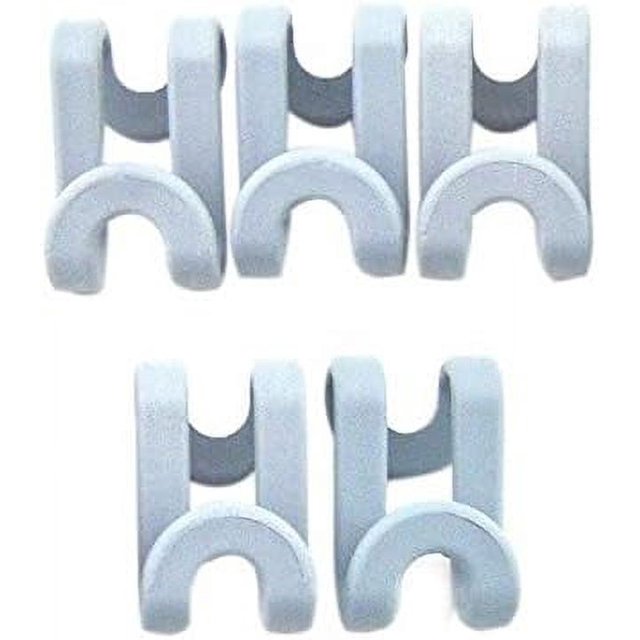 5pcs 180° Curve Stable Hanger Connector Cascading Clothes Rack Hook ...